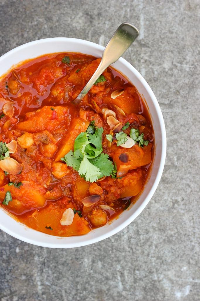 Moroccan Stew with Pumpkin + Chickpeas – Happy Hearted Kitchen